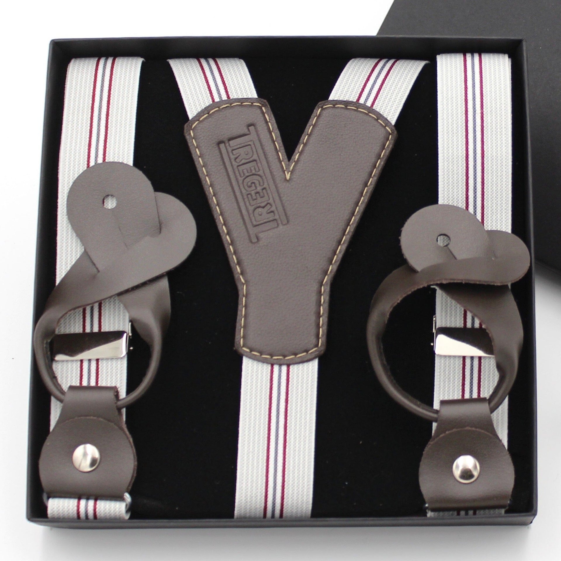 Hosenträger mit Lederlaschen – Atelier Treger