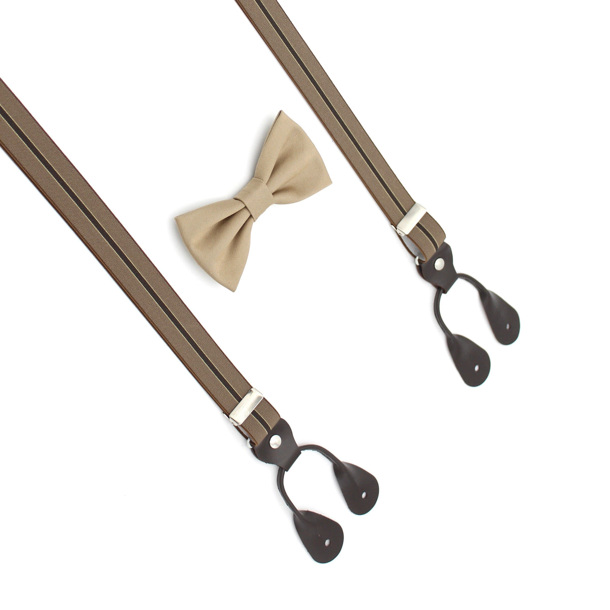 Hosenträger mit Lederlaschen – Atelier Treger